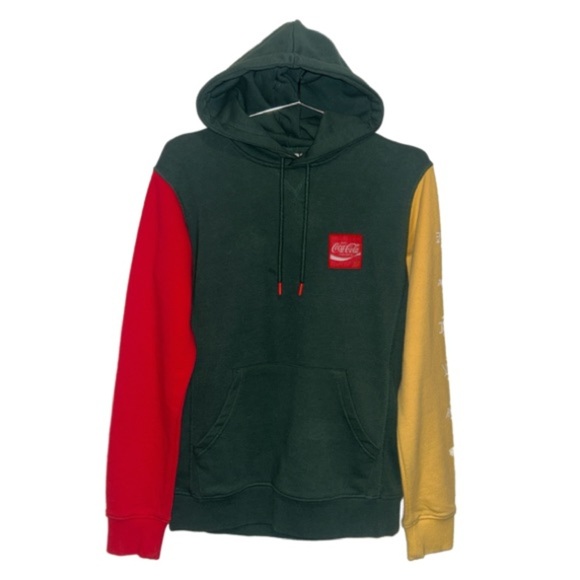 Coca Cola | Sweaters | Coca Cola By Staple Collab Color Block Long ...